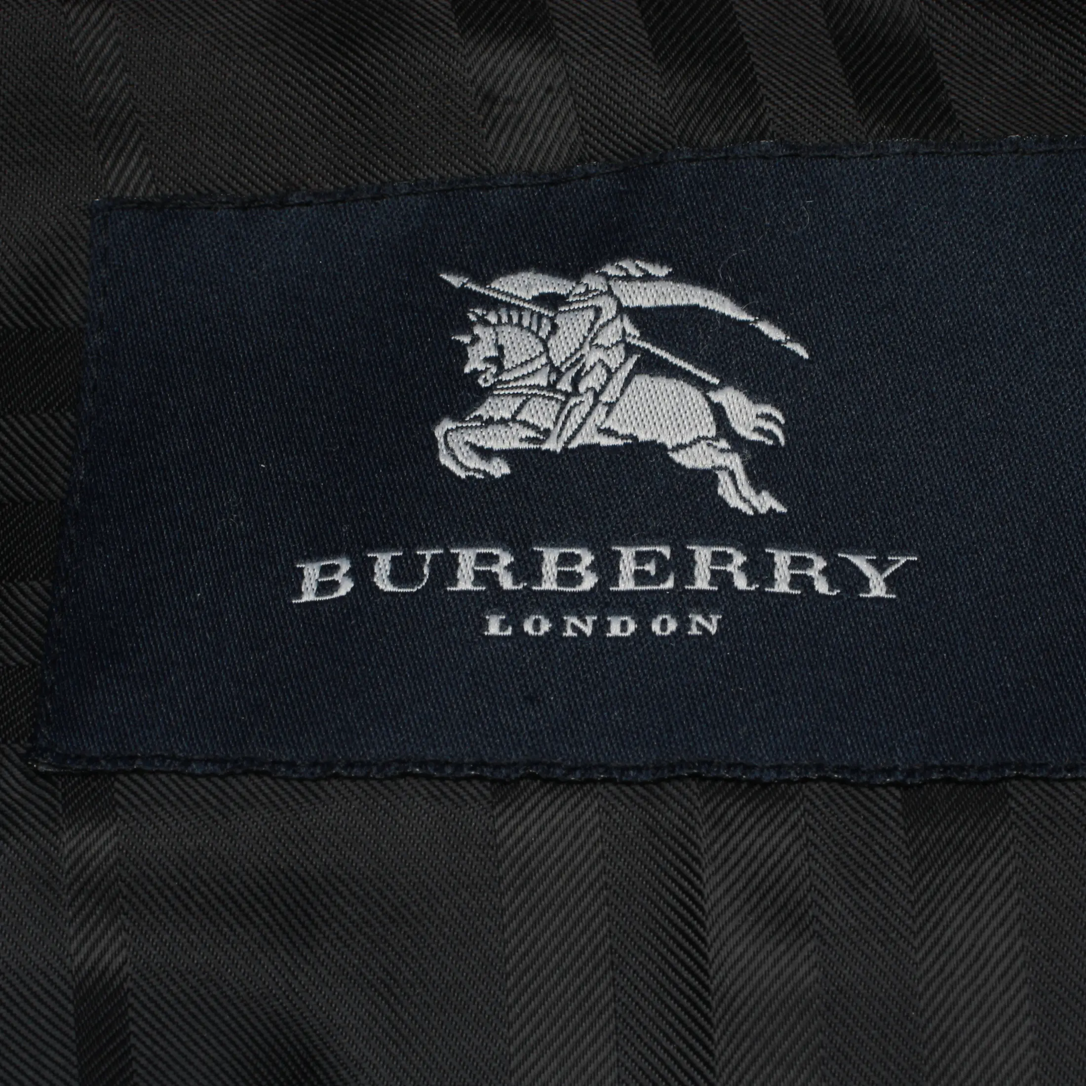 Burberry London Wintermantel Größe 106 in Schwarz