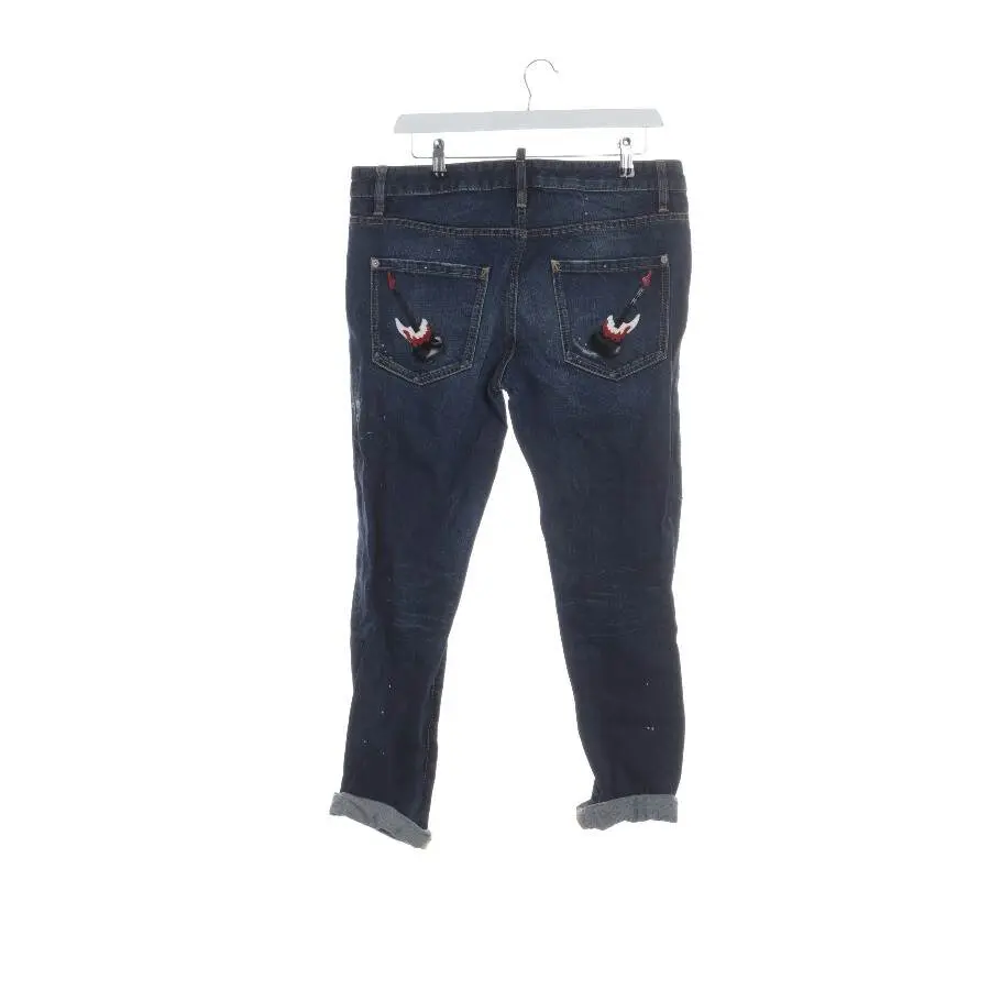 Dsquared with guitar deco on the back side Jeans Straight Fit Size 38 ...