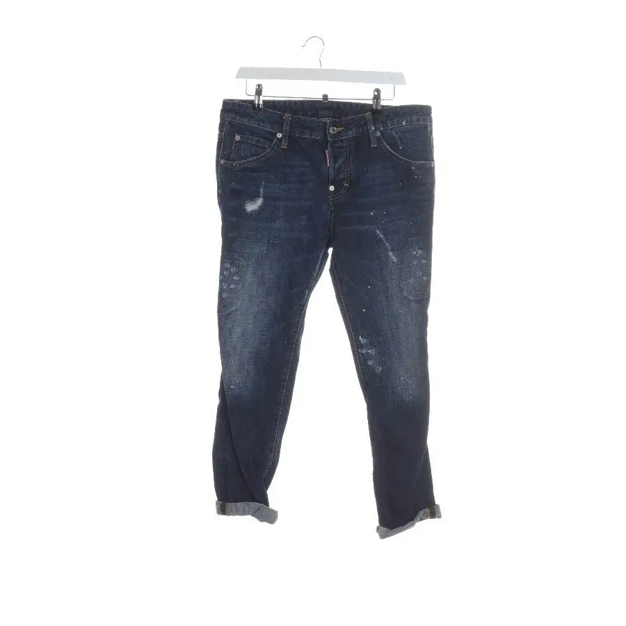 Dsquared with guitar deco on the back side Jeans Straight Fit Size 38 ...