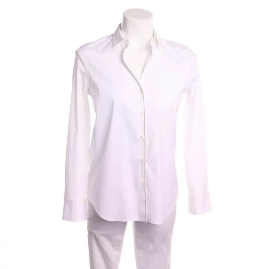 Brunello Cucinelli Bluse Größe S in Weiß