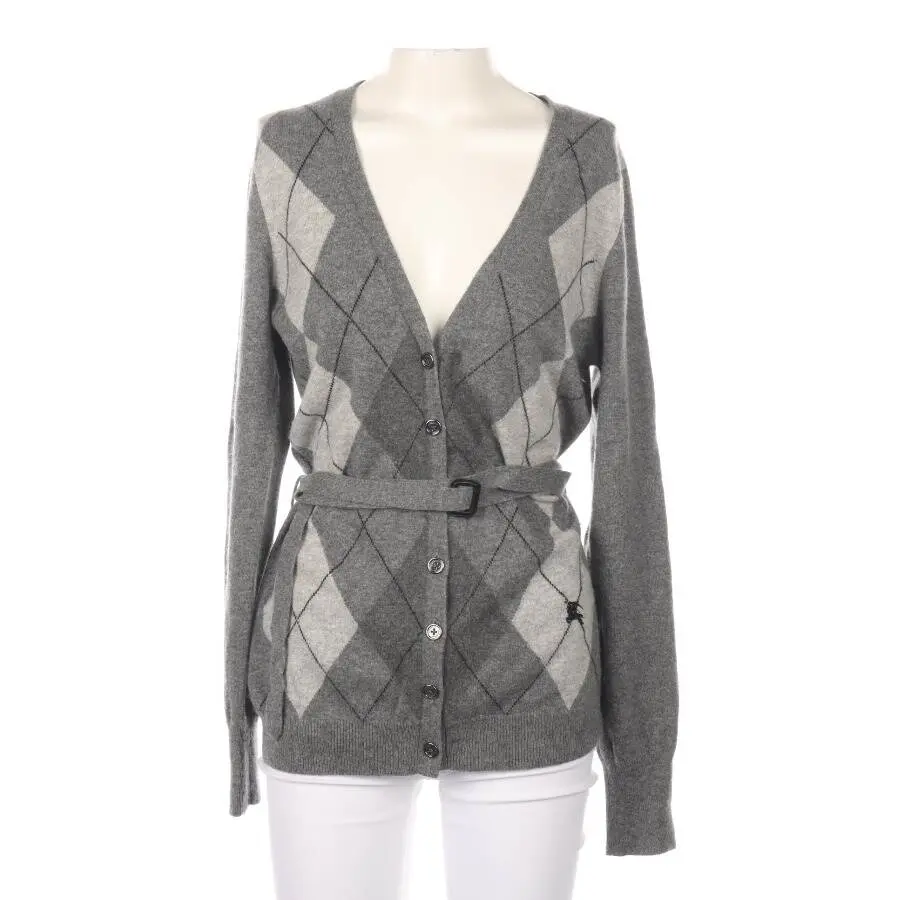 Burberry London Strickjacke Größe L in Grau