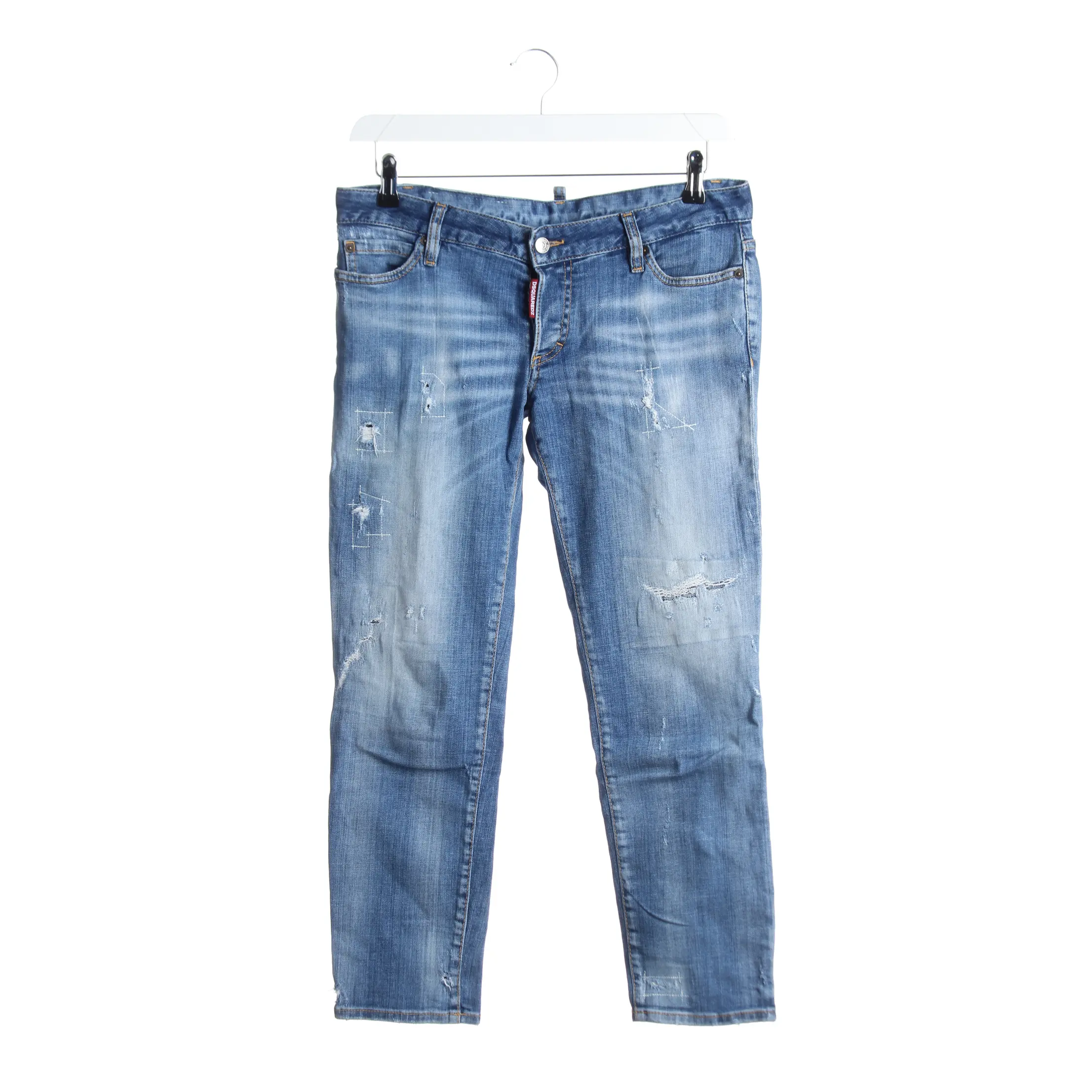 Dsquared Jeans Straight Fit Größe 38 in Blau