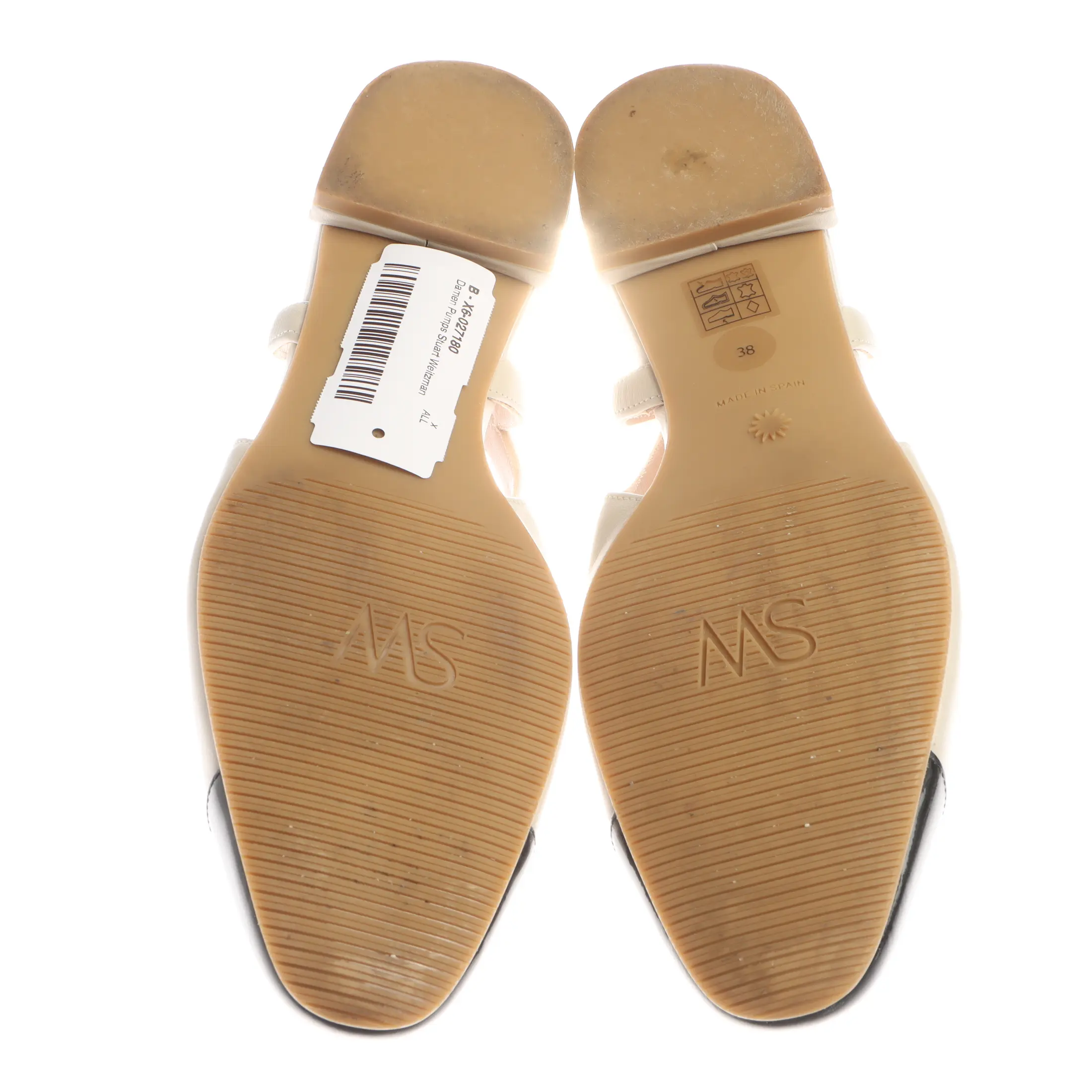 Stuart Weitzman Slingbacks Größe EUR 38 in Beige