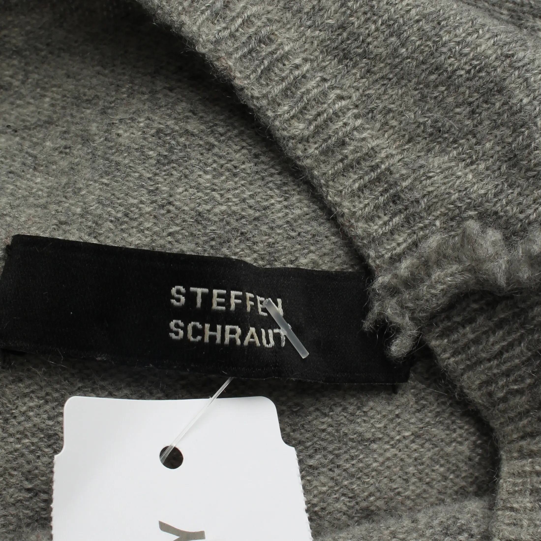 Steffen Schraut Kaschmirpullover Größe 40 in Grau