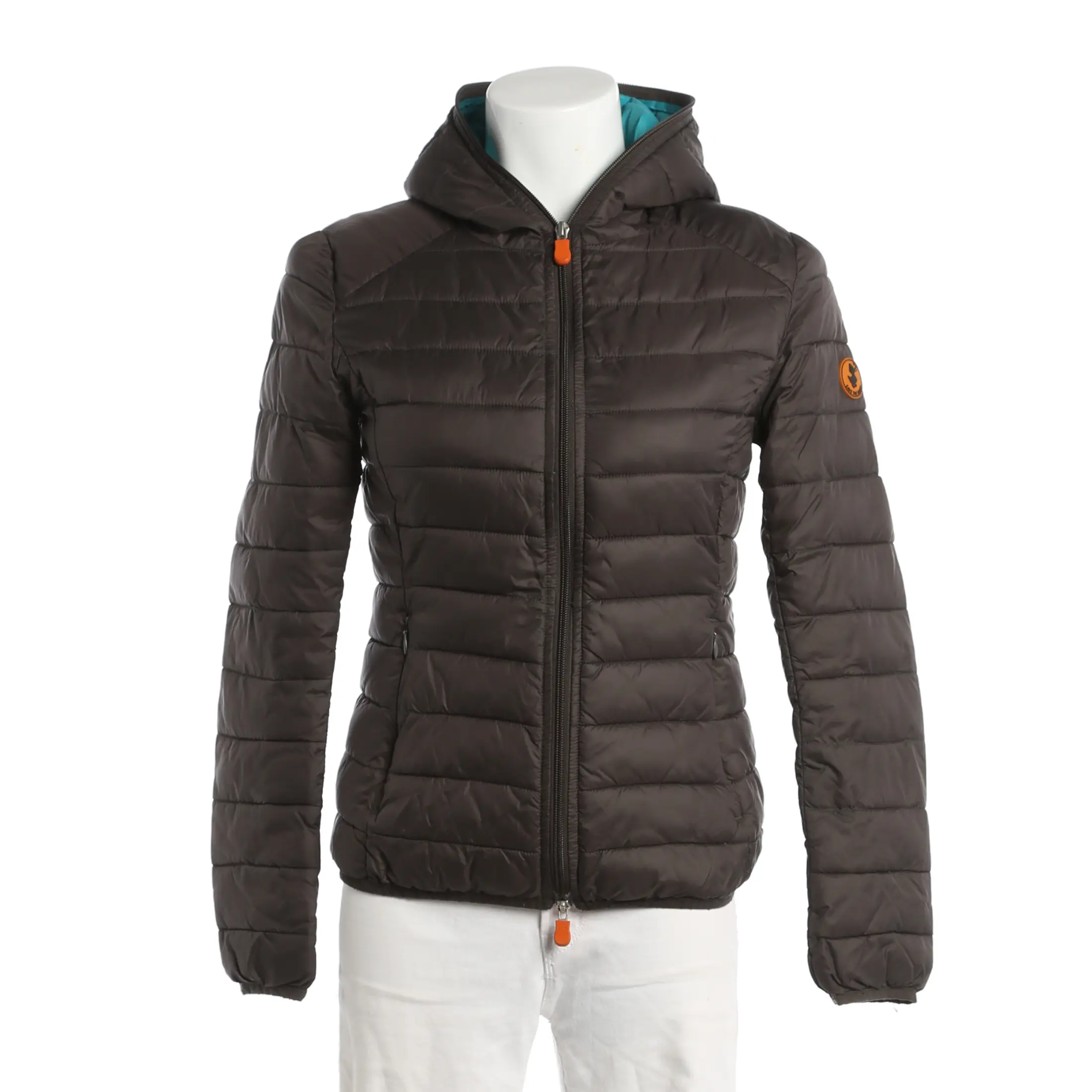 Save the Duck Übergangsjacke Größe 34 in Dunkelgrau