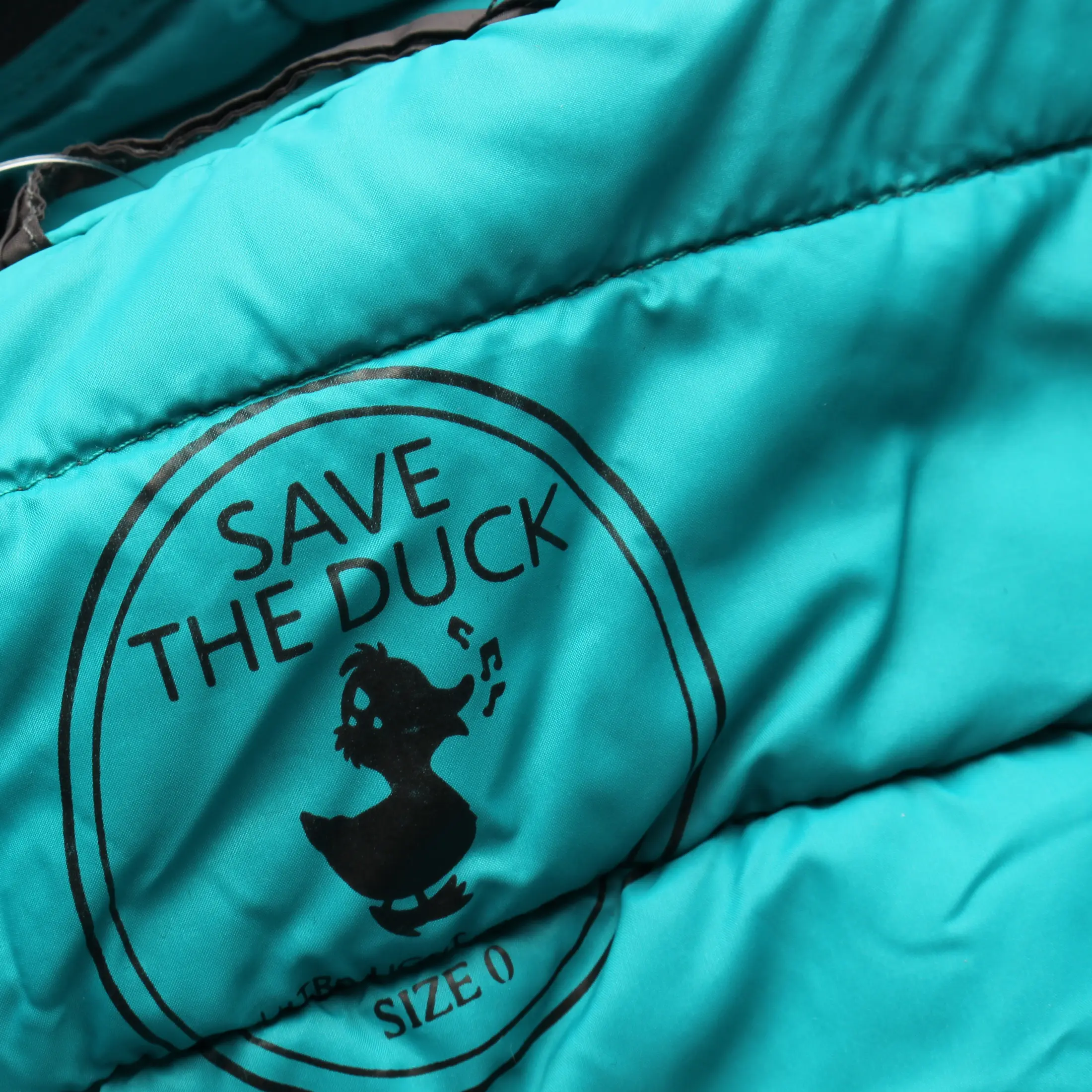 Save the Duck Übergangsjacke Größe 34 in Dunkelgrau